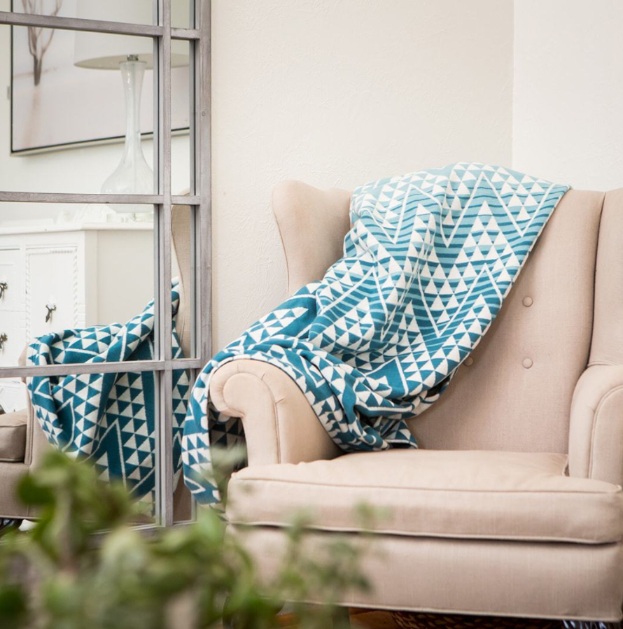 Patterned throw blanket | Thread Talk